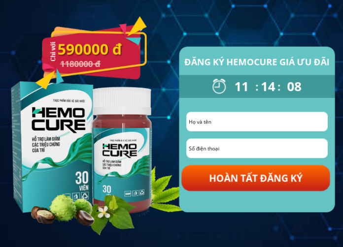 Hemocure: Viên nang, Đánh giá, Giá cả, Tác dụng, Lợi ích,Bản gốc, Mua