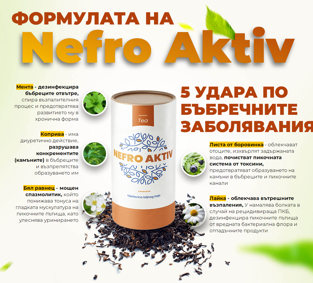 Nefro Aktiv : чай, рецензии, Цена, Съставки, оригинален, Купува