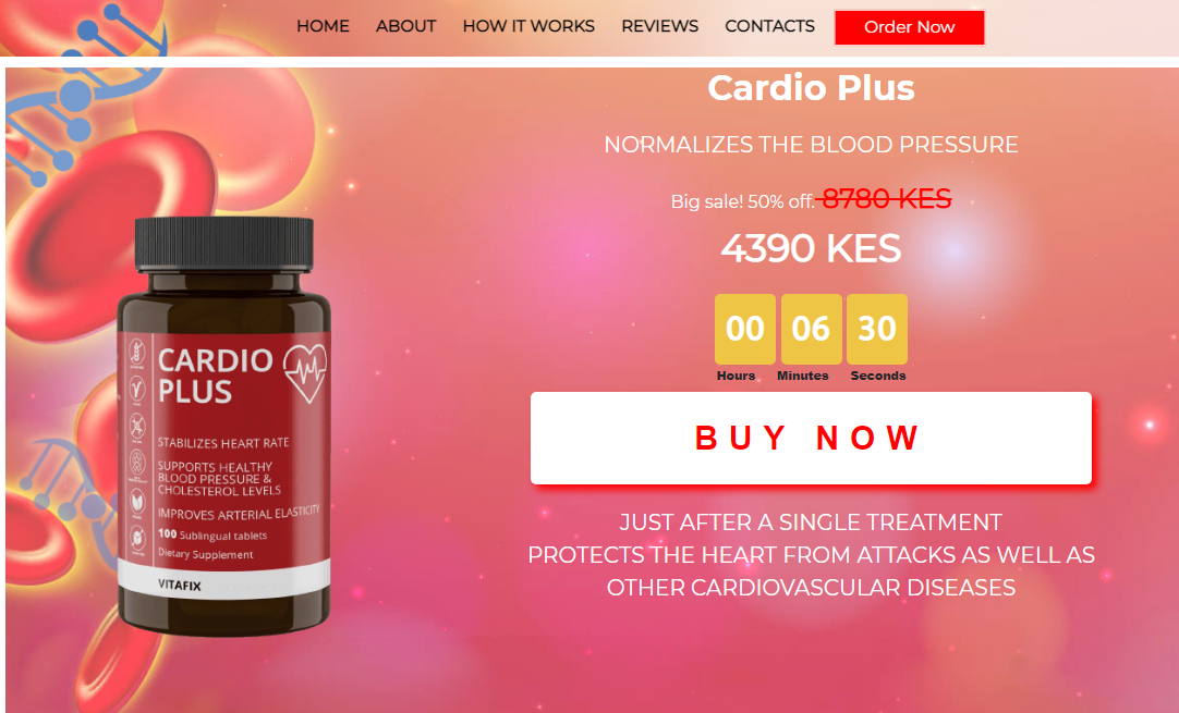 Cardio Plus : capsule, reviews, kibonge, Price, hakiki, Bei, Faida ...