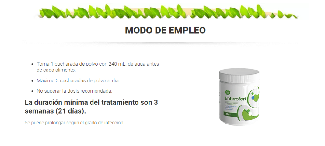 Enterofort : Cápsula, Reseñas, Beneficios, Funciona, Precio, Comprar