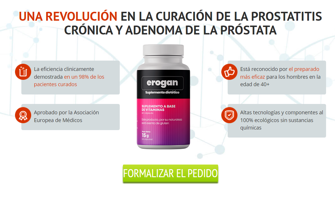 Erogan : Cápsula, Reseñas, Precio, Ingredientes, Obras, Comprar