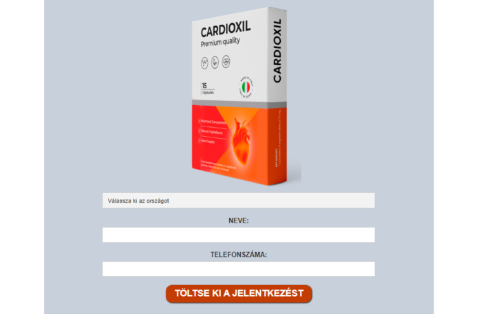 Cardioxil : kapszula, vélemények, Ár, művek, Előnyök, eredeti, megvesz