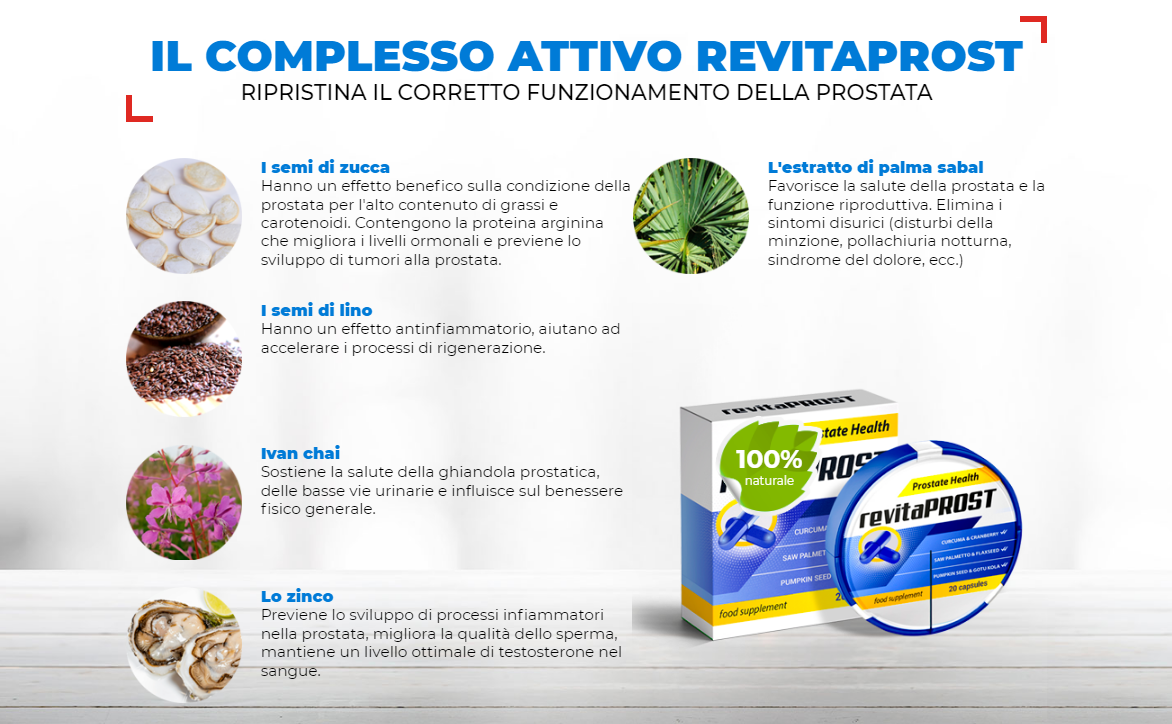 Revitaprost : Capsula, Recensioni, Prezzo, originale, lavori, acquistare
