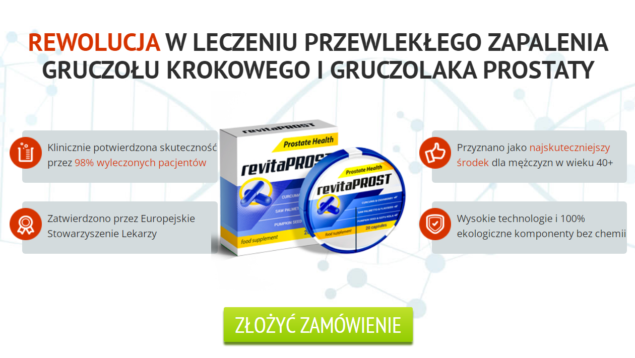 Revitaprost : Tabletki, Opinie, kapsułki, Cena, skarga, Gdzie kupić ...