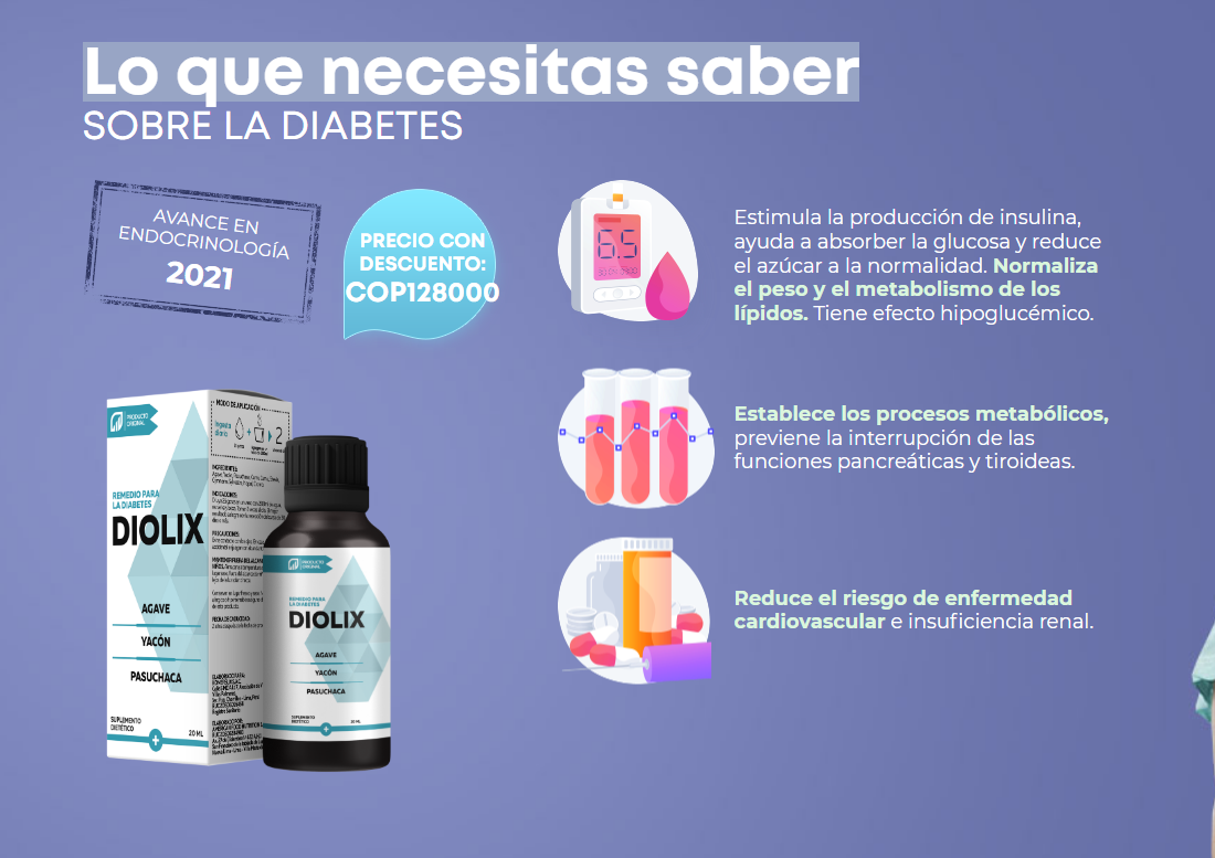 DIOLIX : Jarabe, Reseñas, Precio, Obras, Ingredientes, Comprar