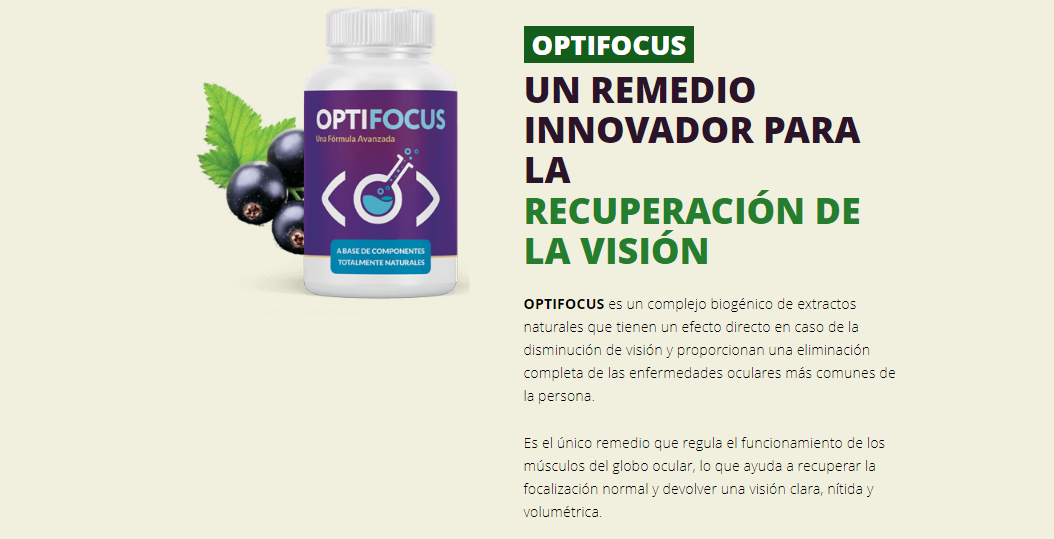 Optifocus : CÃ¡psula, ReseÃ±as, Precio, Obras, Original, Comprar