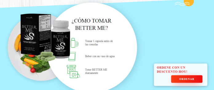 Better Me : Cápsula, Reseñas, Precio, Ingredientes, Obras, Comprar