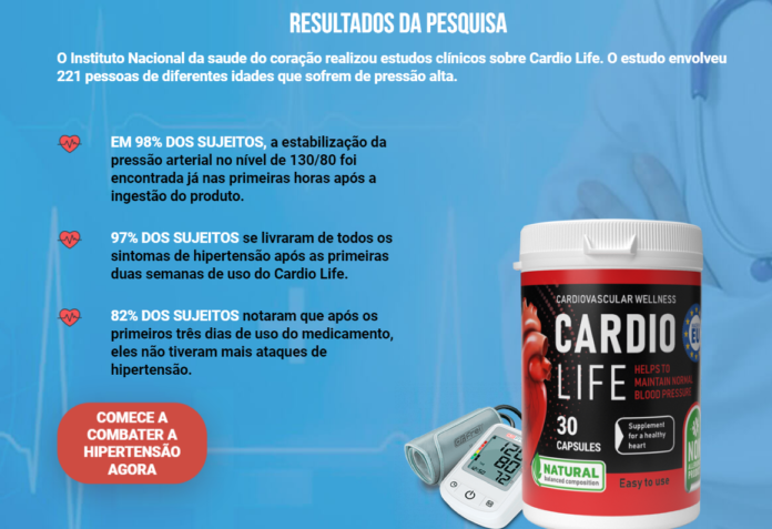 Cardio Life : Cápsula, Avaliações, Preço, funciona, Original, Comprar