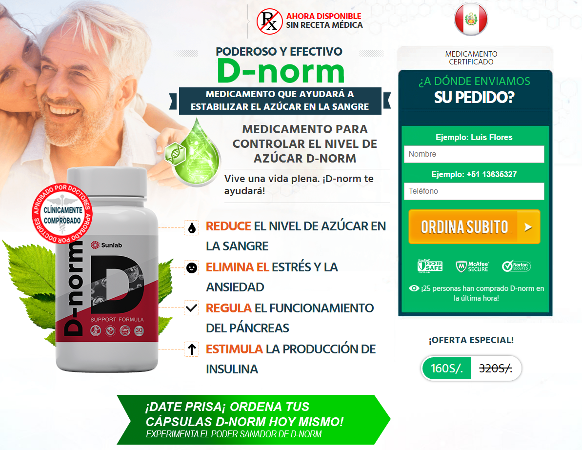 D-Norm : CÃ¡psula, ReseÃ±as, Funciona, Beneficios, Precio, Comprar