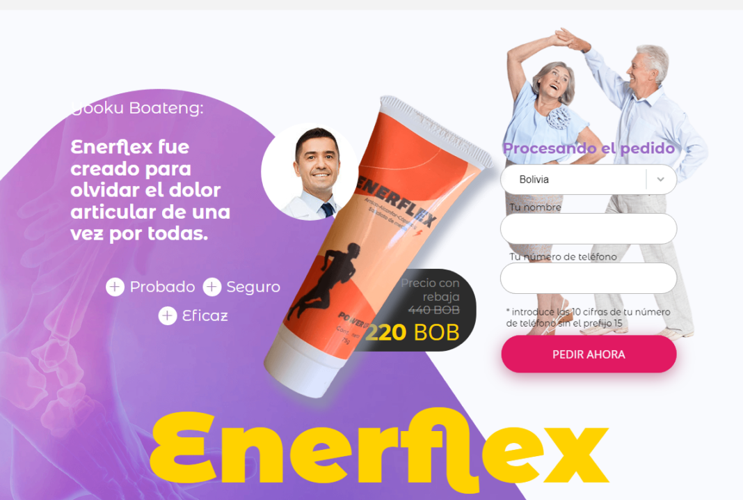 Enerflex : Crema, ReseÃ±as, Precio, Funciona, Beneficios, Comprar
