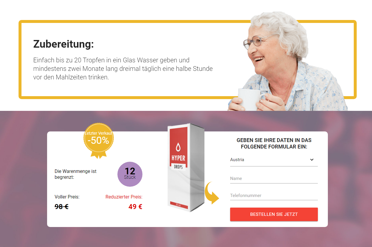 Hyperdrops : Bewertungen, Werke, Preis, Vorteile, Zutaten, Kaufen