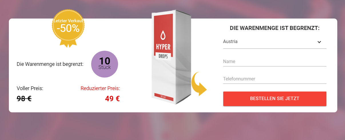 Hyperdrops : Bewertungen, Werke, Preis, Vorteile, Zutaten, Kaufen