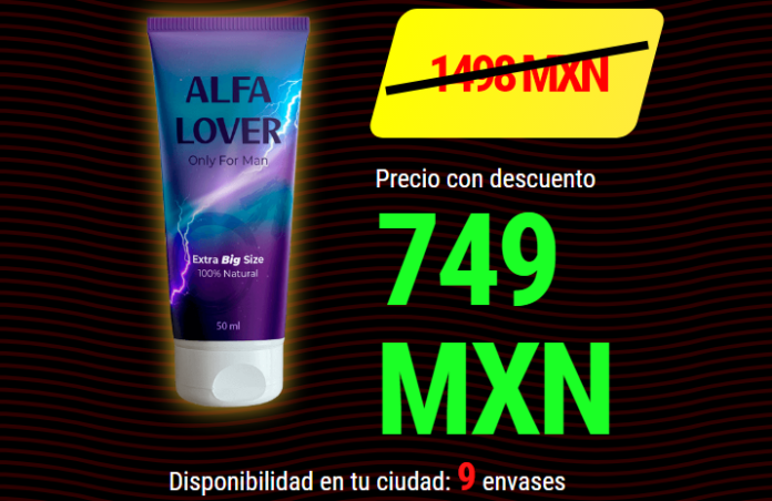 Alfa Lover Plus: Reseñas, Gel, Precio, Ingredientes, original, Crema ...