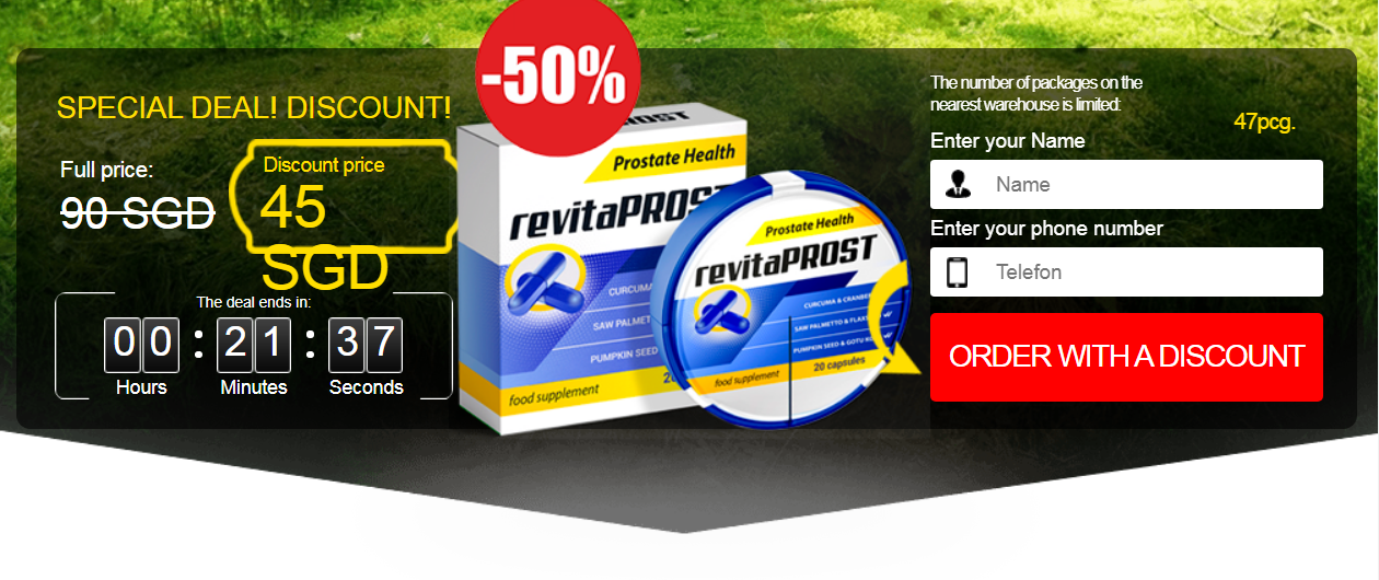 Revitaprost : Capsule, Reviews, Works, Price, Benefits, Original, Buy