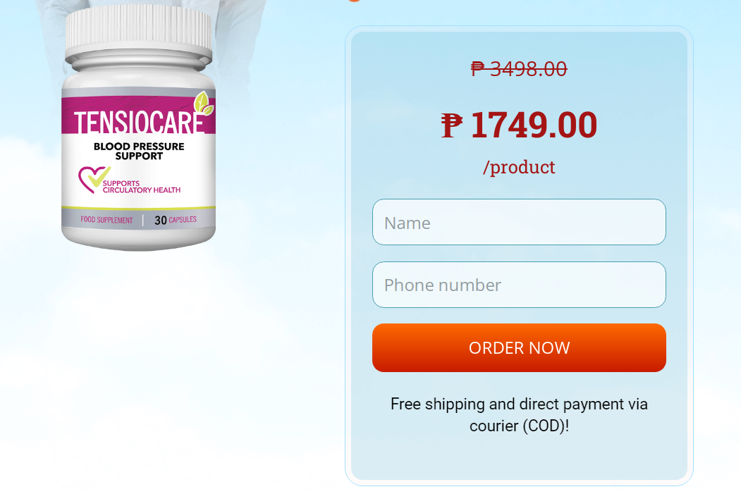 TensioCare : Kapsula, Pagsusuri, Presyo, Sangkap, Reviews, Bumili