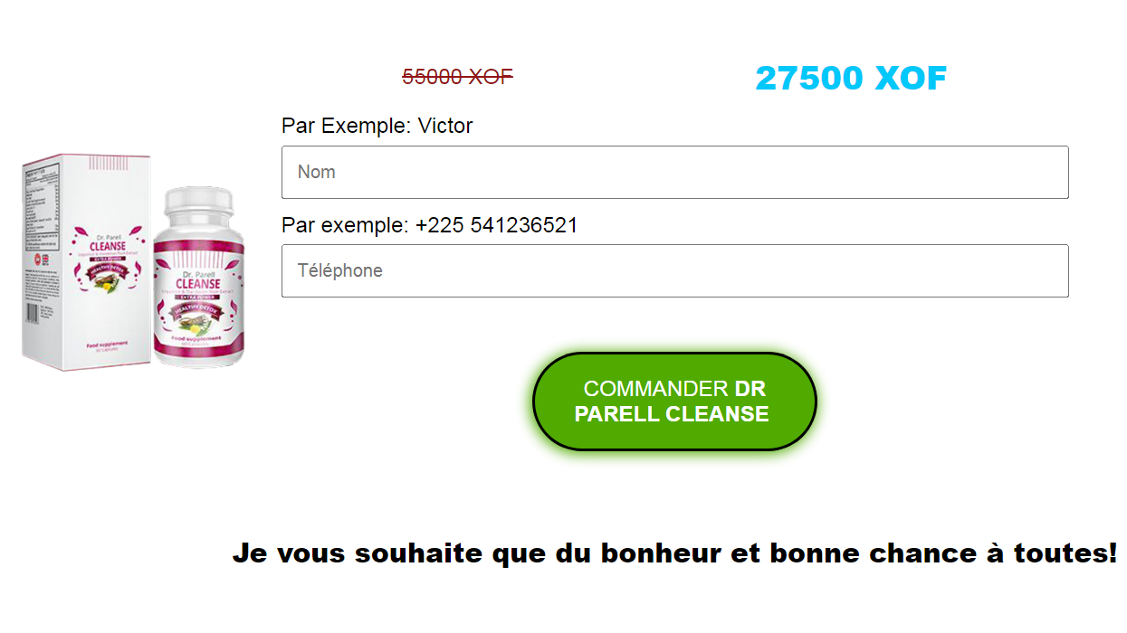 Dr Parell Cleanse: Capsule, Avis, Bienfaits, Fonctionne, Prix, Acheter