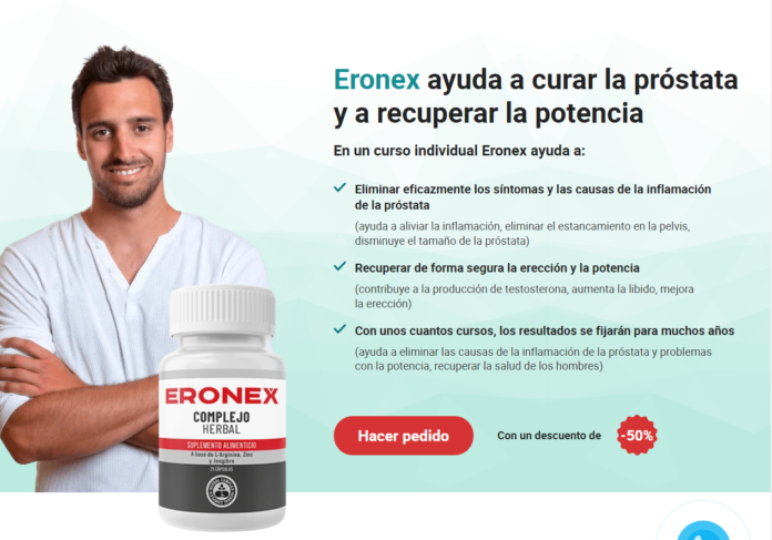 Eronex: Precio, reseÃ±as, cÃ¡psula, Ingredientes, Opiniones, original ...