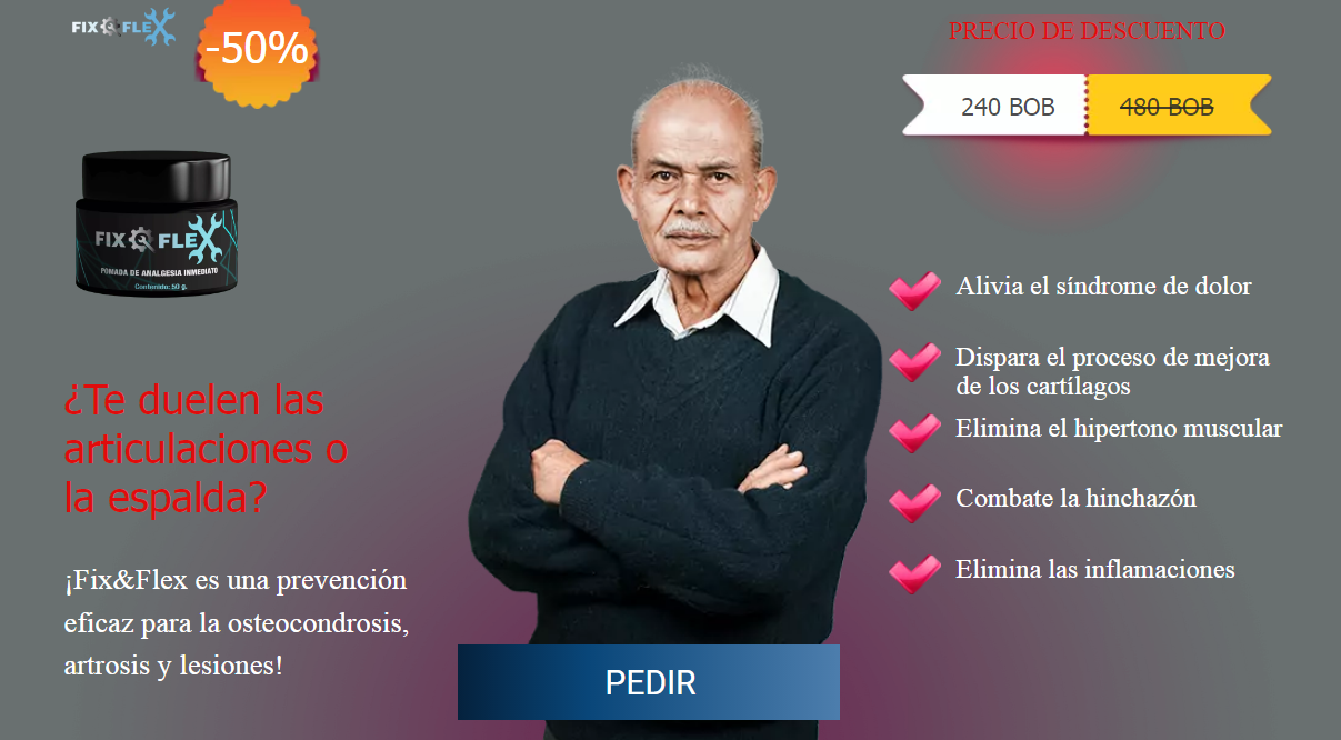 Fix&Flex : Crema, ReseÃ±as, Precio, Funciona, Beneficios, Comprar