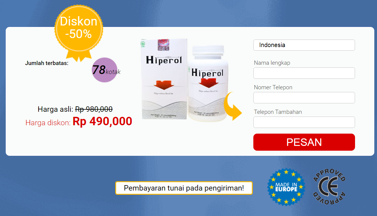 Hiperol : Kapsul, Ulasan, Bahan, Harga, Efek Samping, Asli, Manfaat