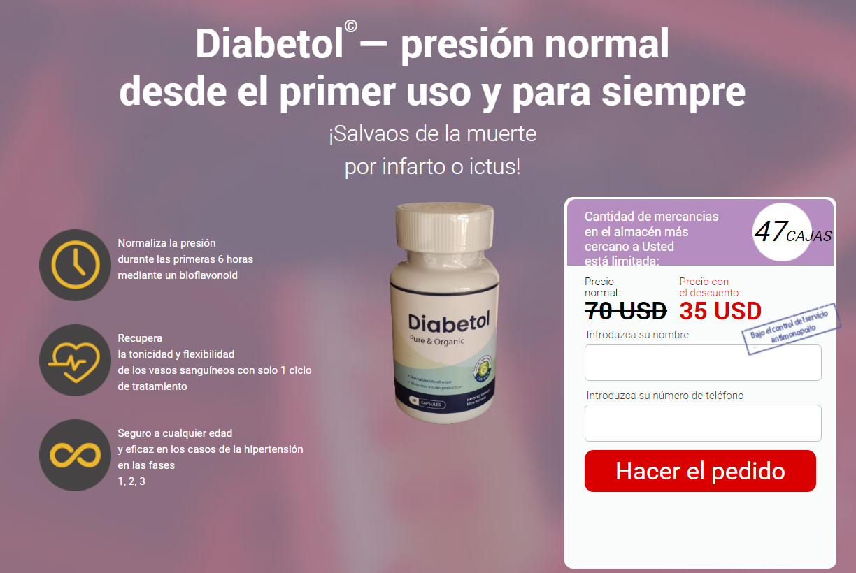 Diabetol: Cápsula, Reseñas, Precio, Obras, Ingredientes, Comprar