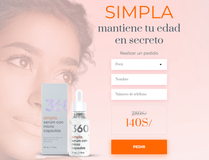 Simpla 360: Suero, Reseñas, Precio, Ingredientes, Obras, Comprar