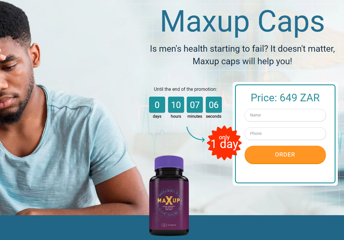 Maxup : Capsule, Price, Izithako, Inani, reviews, Benefits, Side effects!