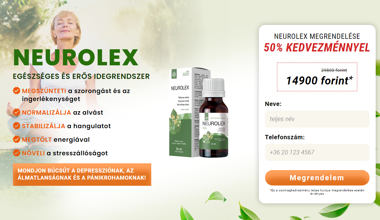 Neurolex: Csepp, VÃ©lemÃ©nyek, Ã r, MÅ±vek, HozzÃ¡valÃ³k, Megvesz