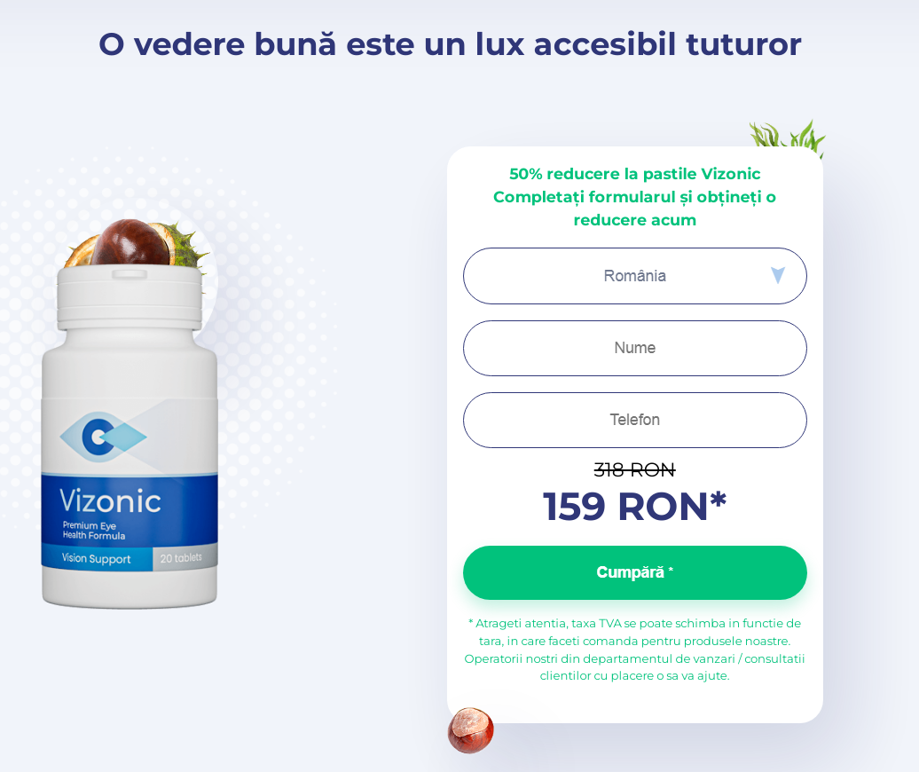 Vizonic : Capsula, Recenzii, Lucrari, Pret, Beneficii, Original, Cumpara