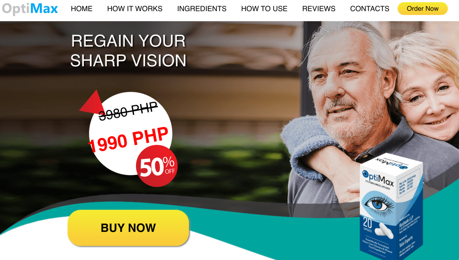 OptiMax: capsule for eye sight Safe or effective Philippines mga pagsusuri!