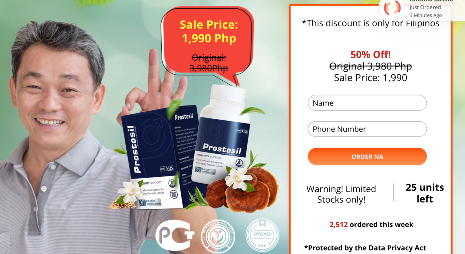 Prostosil : Ligtas at epektibo-Kapsul ng prostate-Gumagana-Philippines