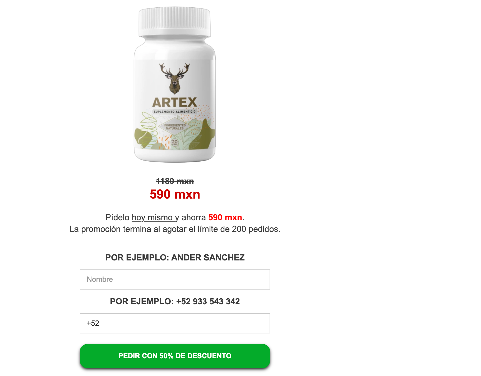 Artex : Cápsula para el dolor articular-Reseñas-Seguro o eficaz-Mexico