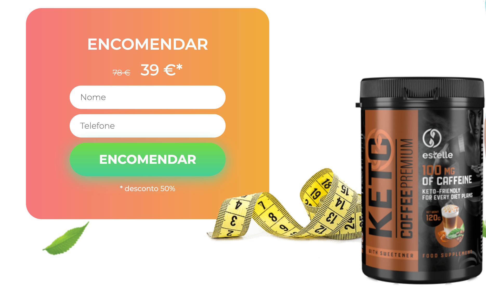 Keto Coffee Premium: PreÃ§o avaliaÃ§Ãµes suplemento Ingredientes !Portugal