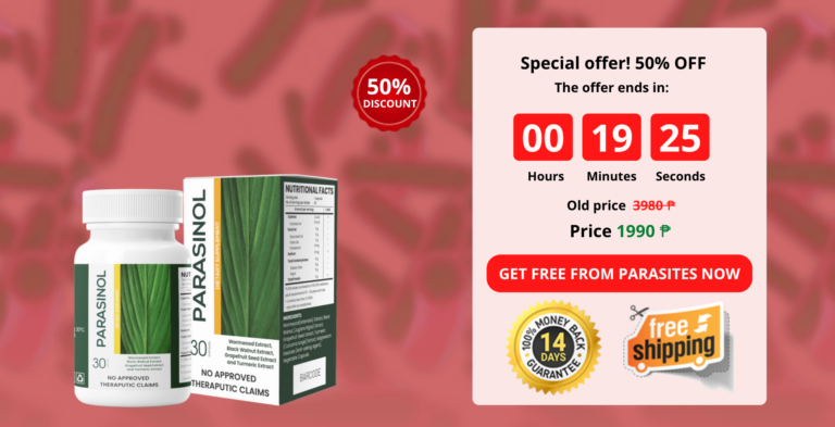 Parasinol: kapsula ng parasito, Presyo, Tablets, mga pagsusuri! Philippines